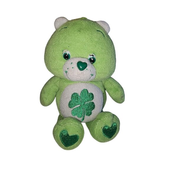 Basic Fun | Toys | Care Bear Green Good Luck Bear 6 Tall Four Leave ...